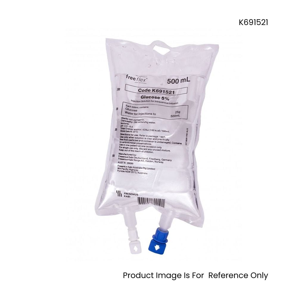 Freeflex Glucose 5% IV Solution 500ml - Joya Medical Supplies